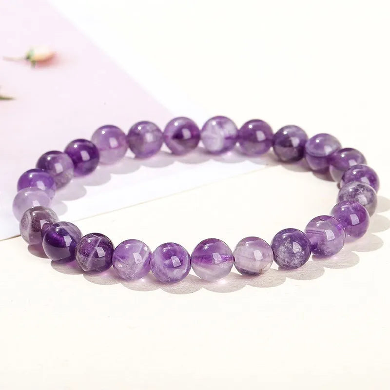 Bracelet Amethyste – Lithia - Pierres et Bijoux